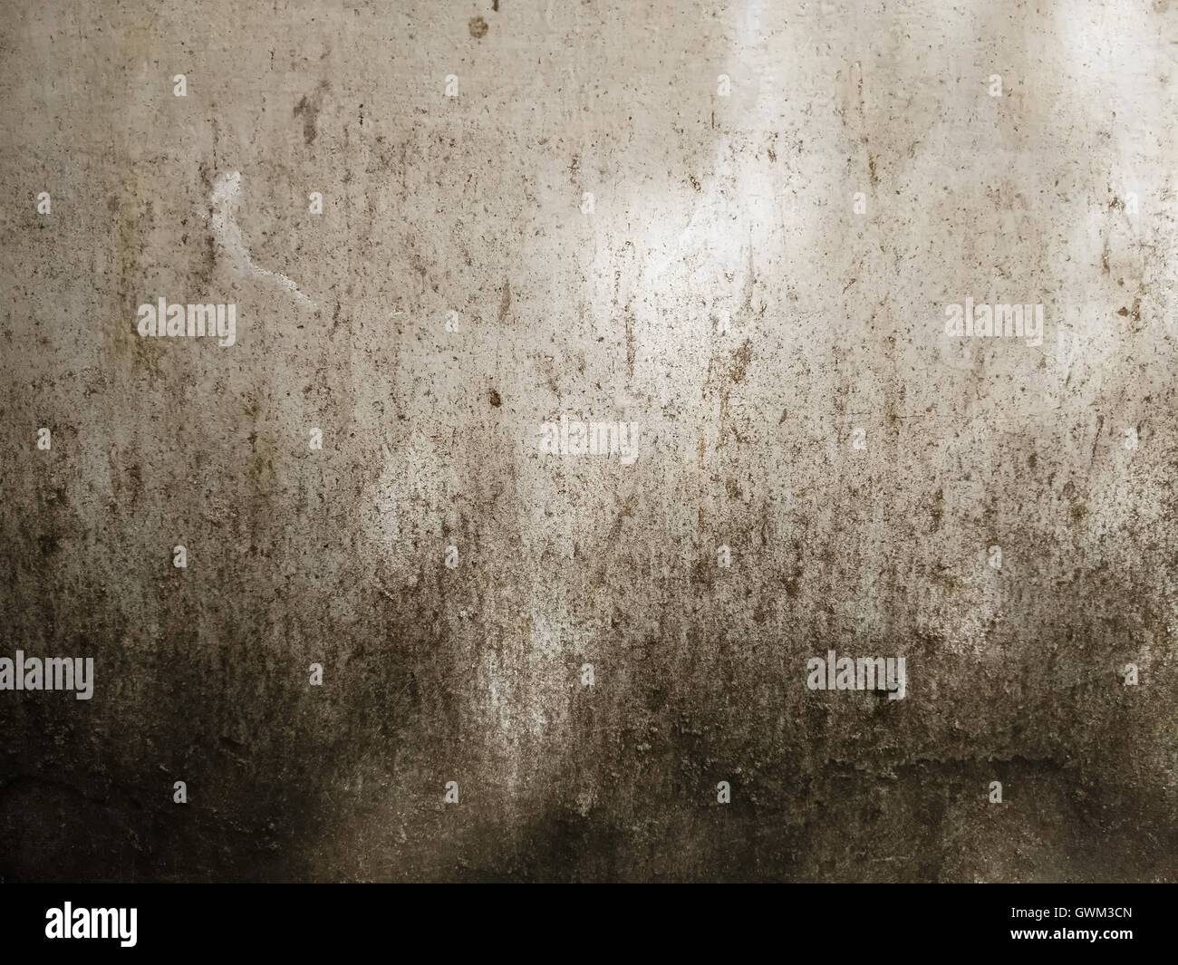 rough, aged, and decayed concrete surface with dark stains Stock Photo ...