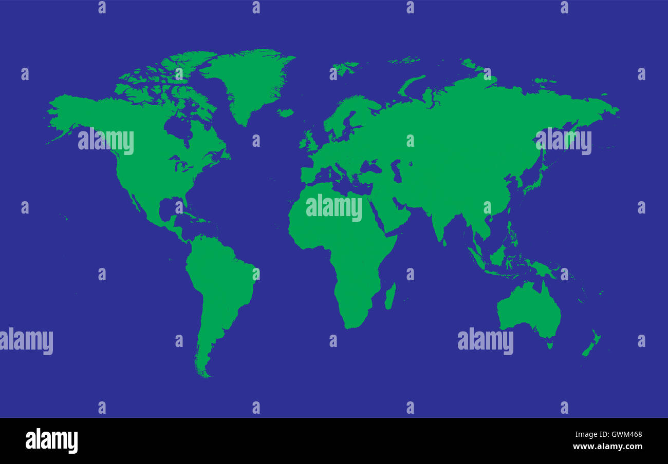 Physical world map with detail hi-res stock photography and images - Alamy