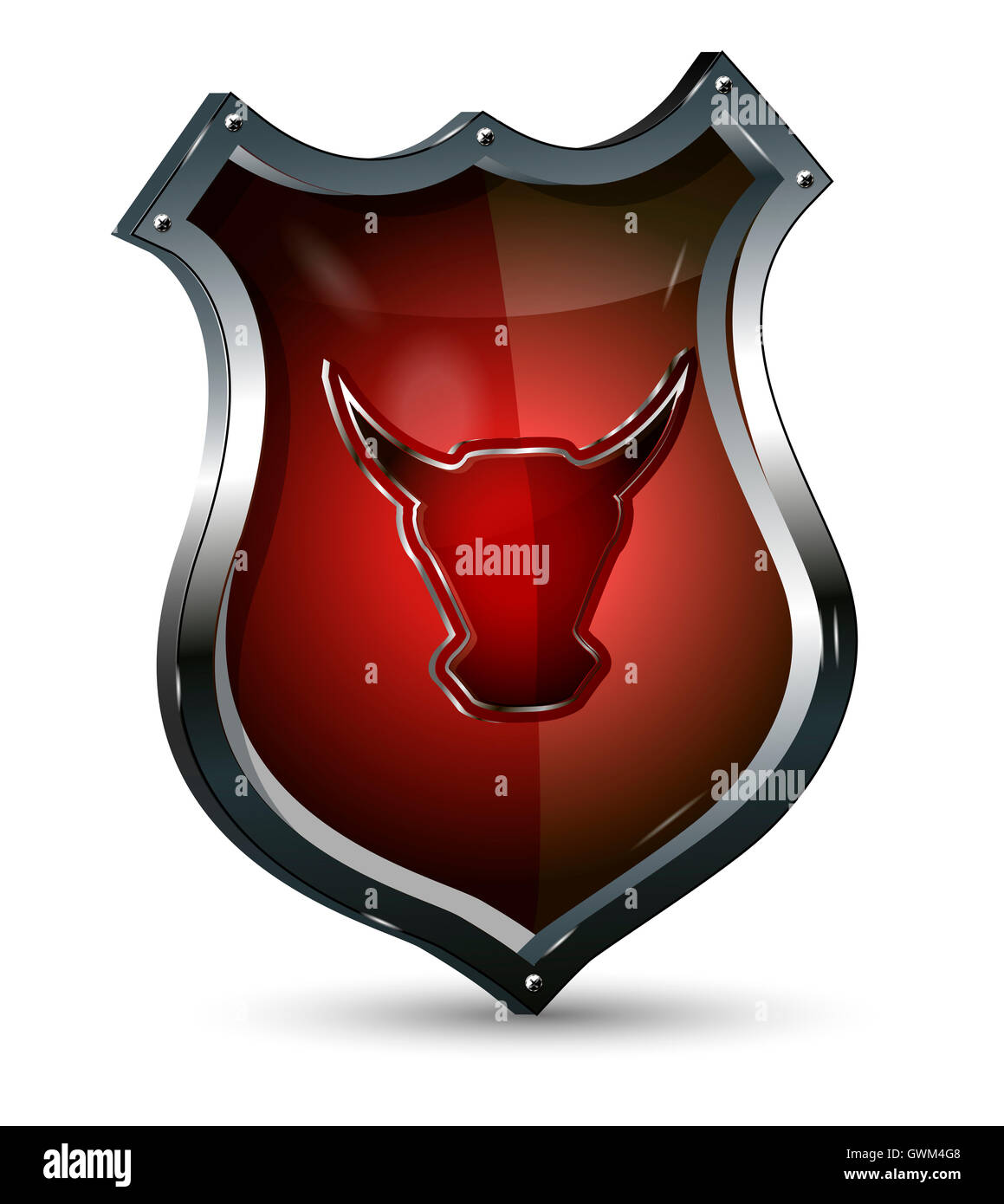 Blank Shield Badge High Resolution Stock Photography and Images - Alamy
