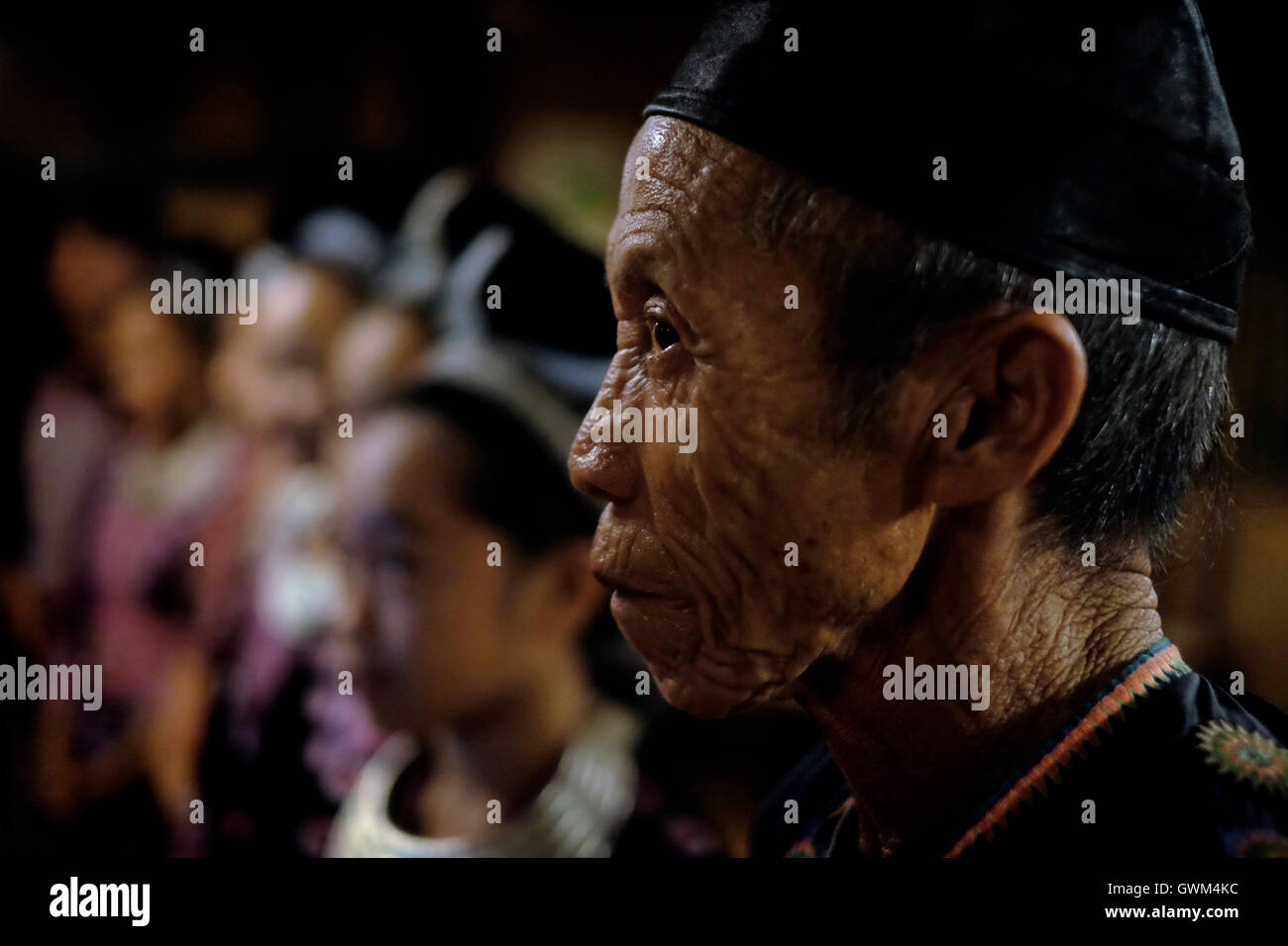 Hmong old man hi-res stock photography and images - Alamy