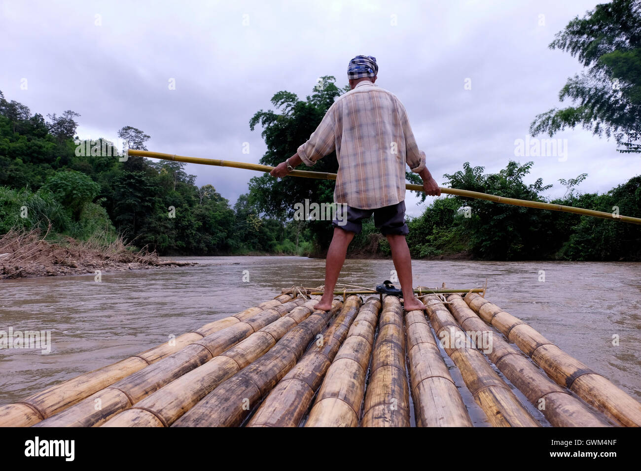 Handmade raft hi-res stock photography and images - Alamy