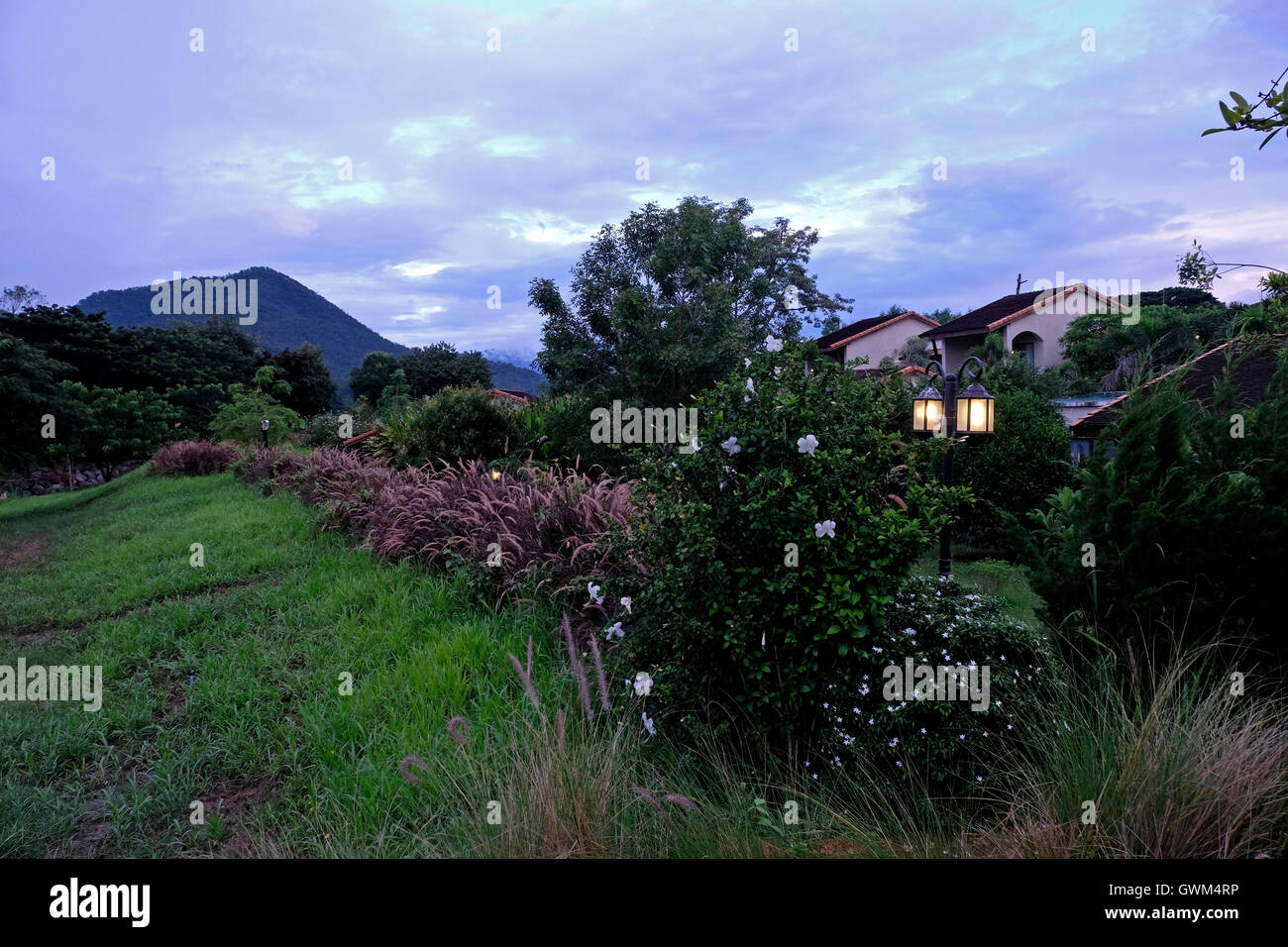 Northern thai style resort hi-res stock photography and images - Alamy