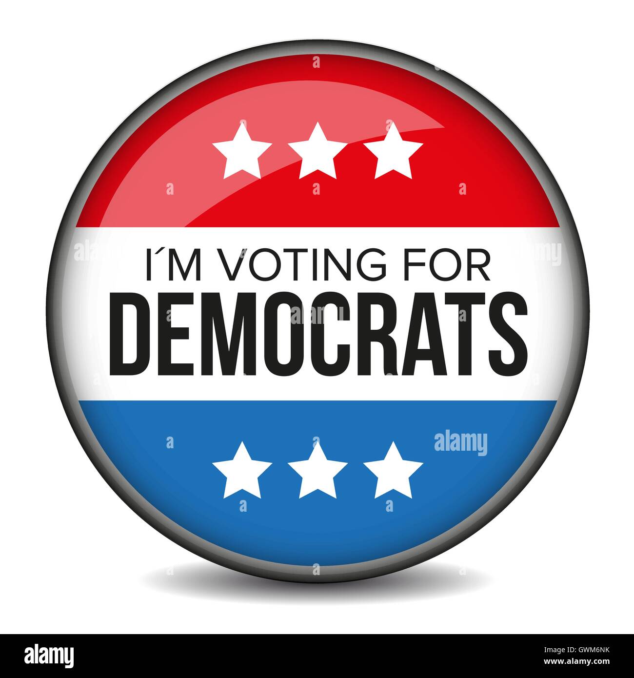 Vintage voting Stock Vector Images - Alamy