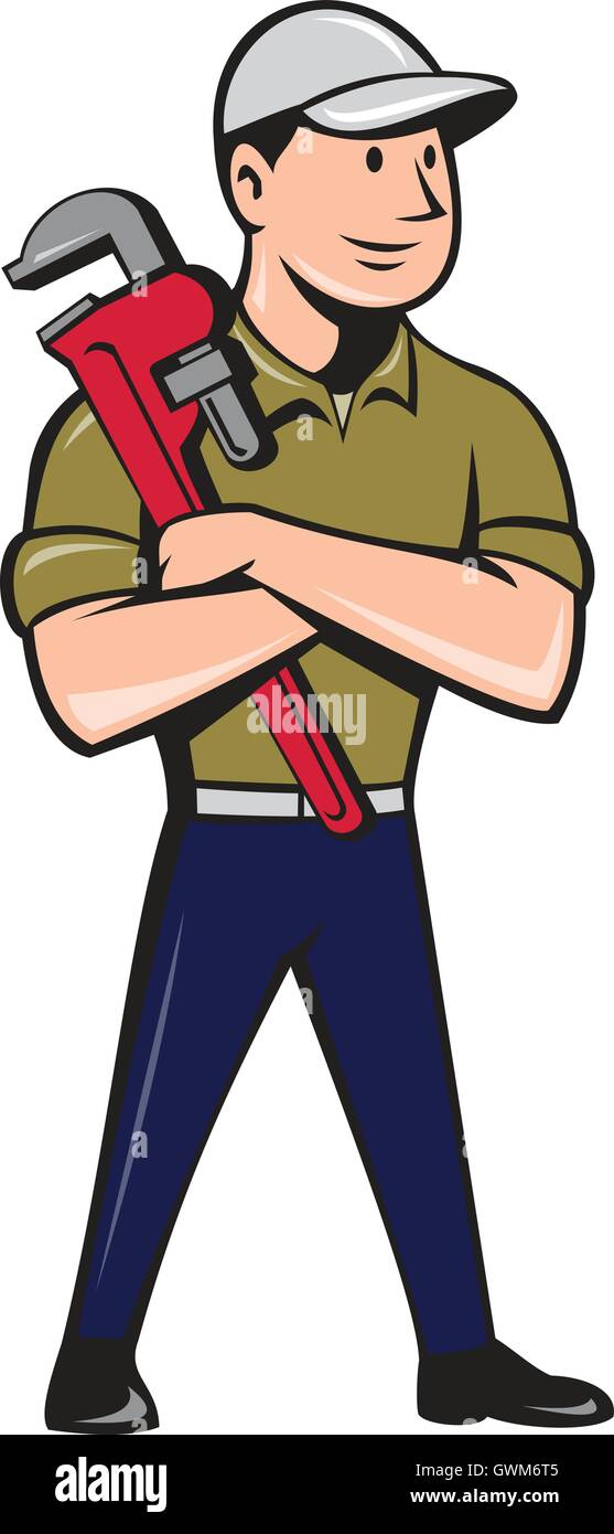 Man arms crossed holding Stock Vector Images - Alamy