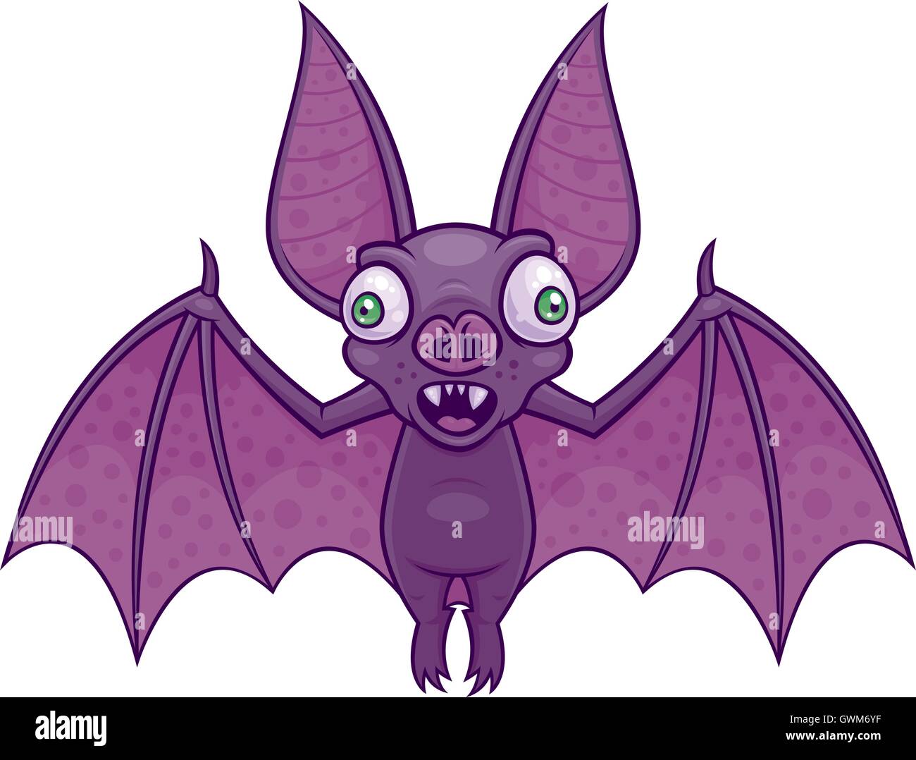 Wacky Vampire Bat Stock Vector Image & Art - Alamy