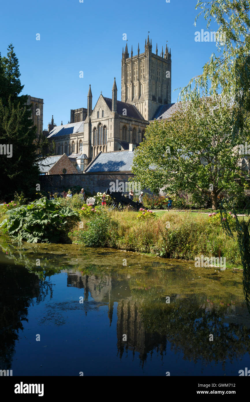 Wells Cathedral Church of Saint Andrew Stock Photo - Alamy