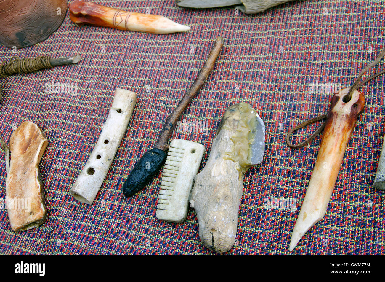 Neolithic people tools hi-res stock photography and images - Alamy