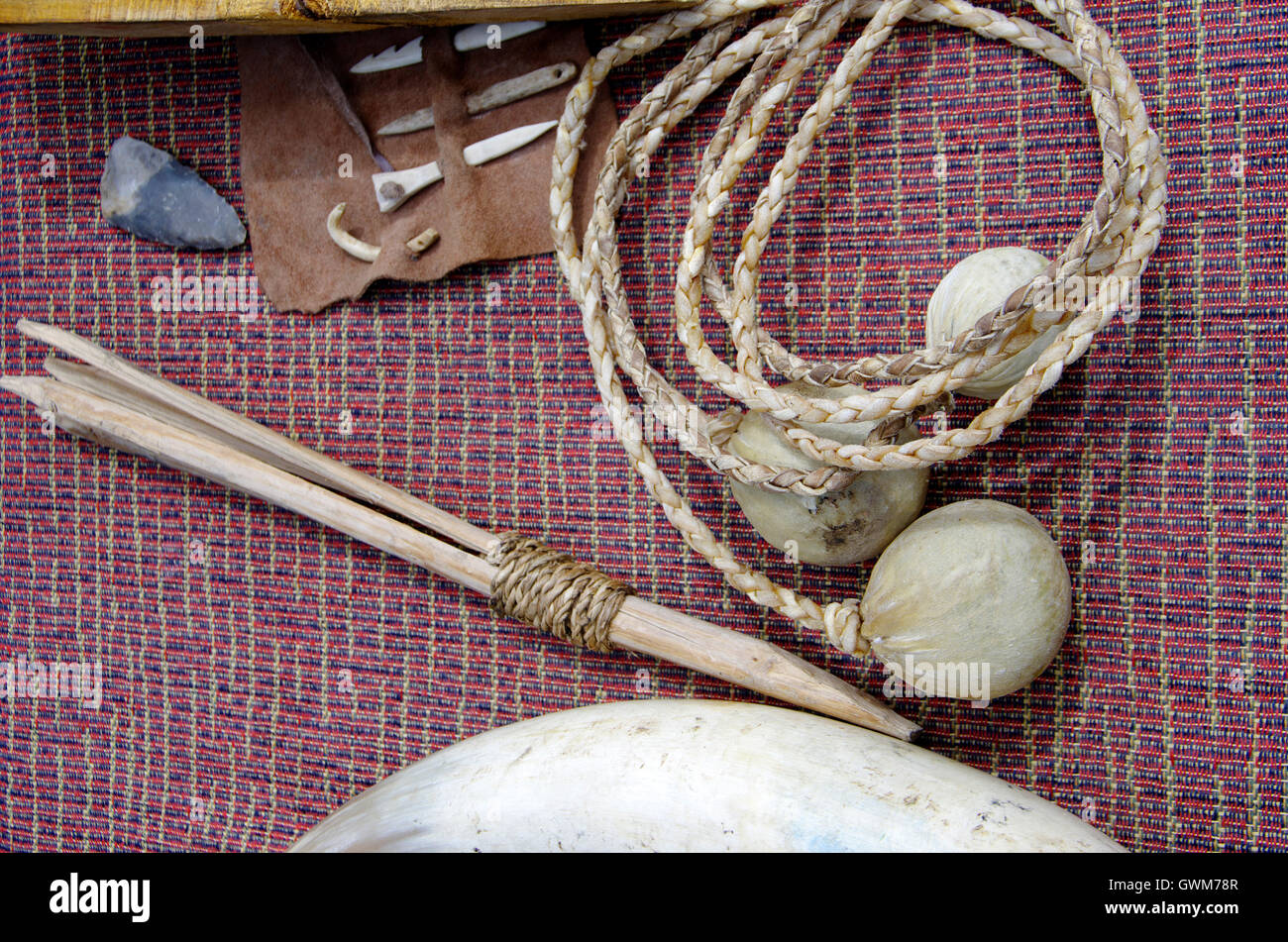 Neolithic people tools hi-res stock photography and images - Alamy
