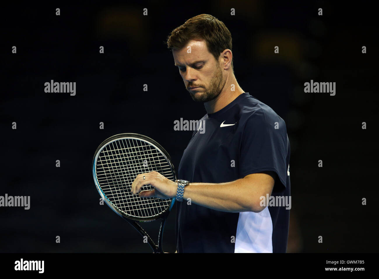Great Britain captain Leon Smith during the training session at the ...