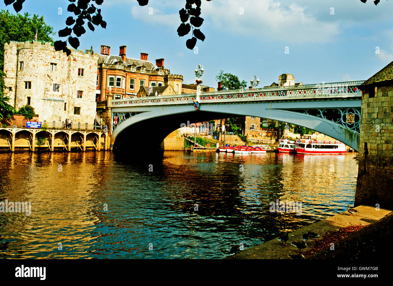 Lendal Bridge and River Ouse, York Stock Photo - Alamy