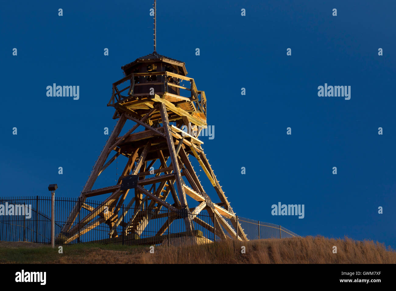 Guardian of the Gulch, Helena, Montana Stock Photo - Alamy