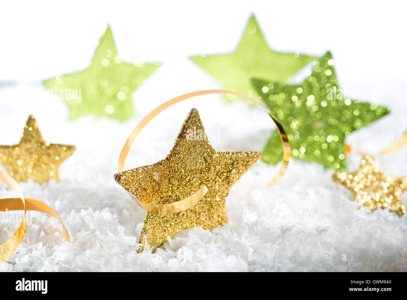 Gold and silver stars hi-res stock photography and images - Alamy