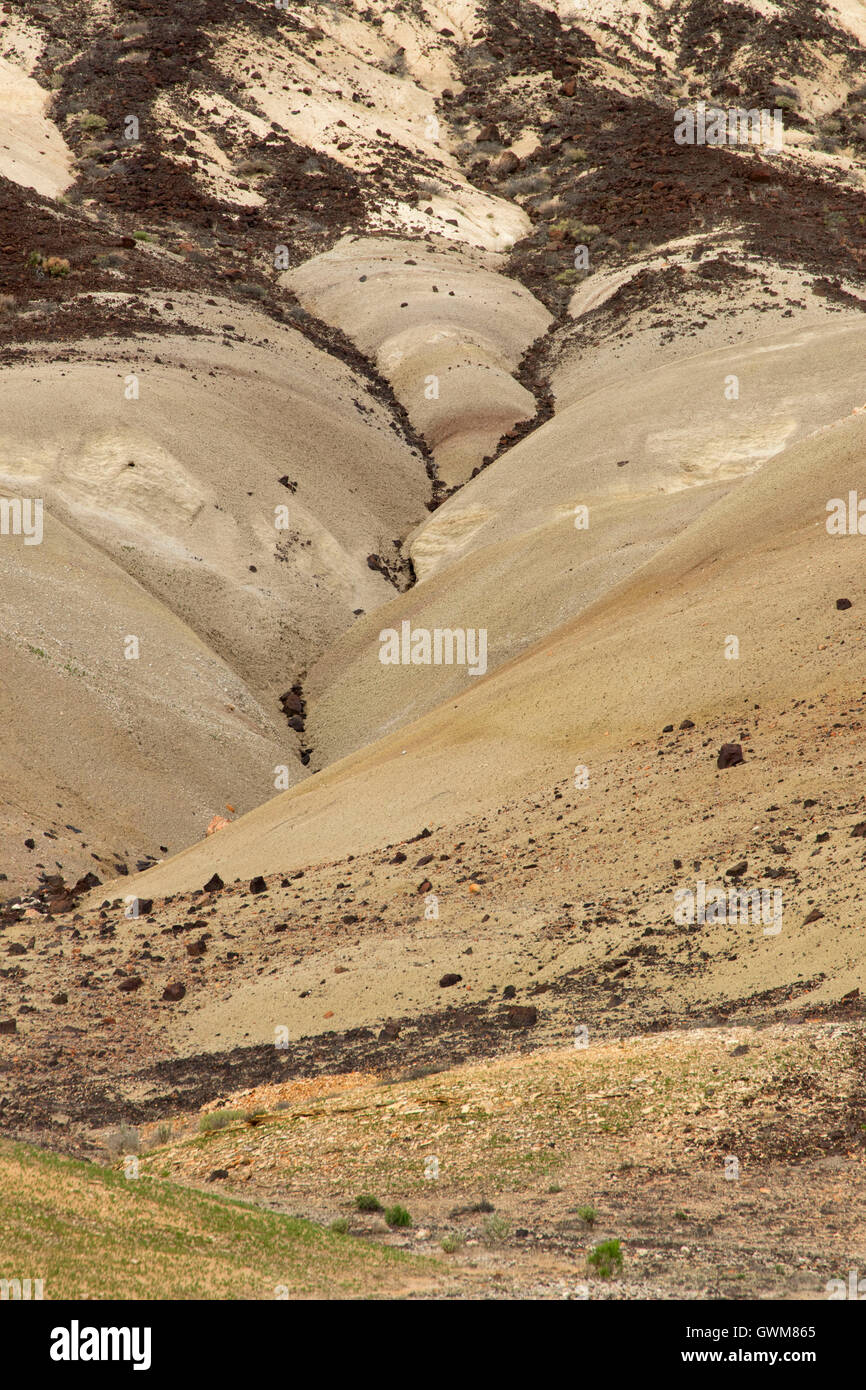 Outcrop in Virgin Valley, Sheldon National Wildlife Refuge, Nevada ...