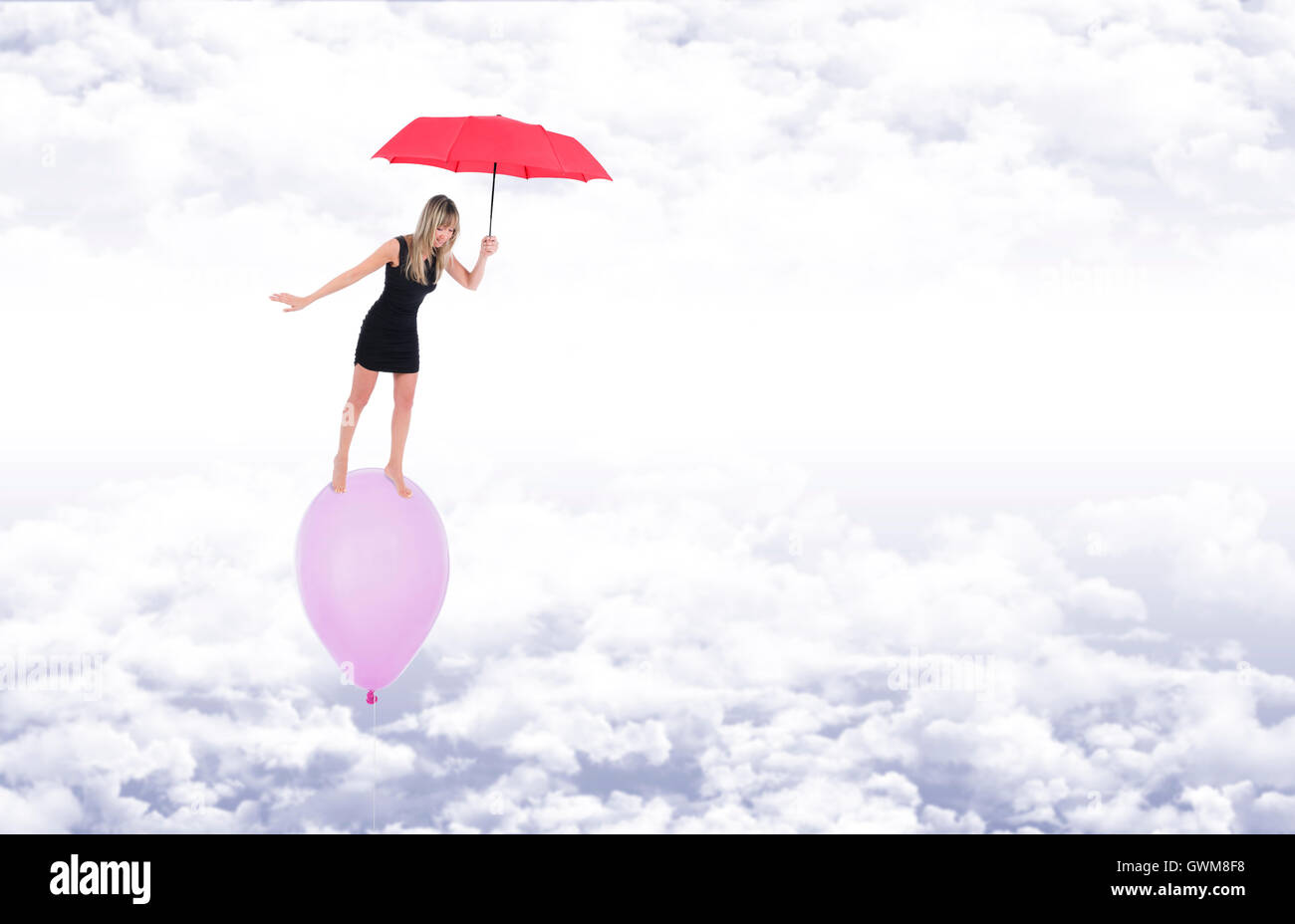 Real Balloons Flying
