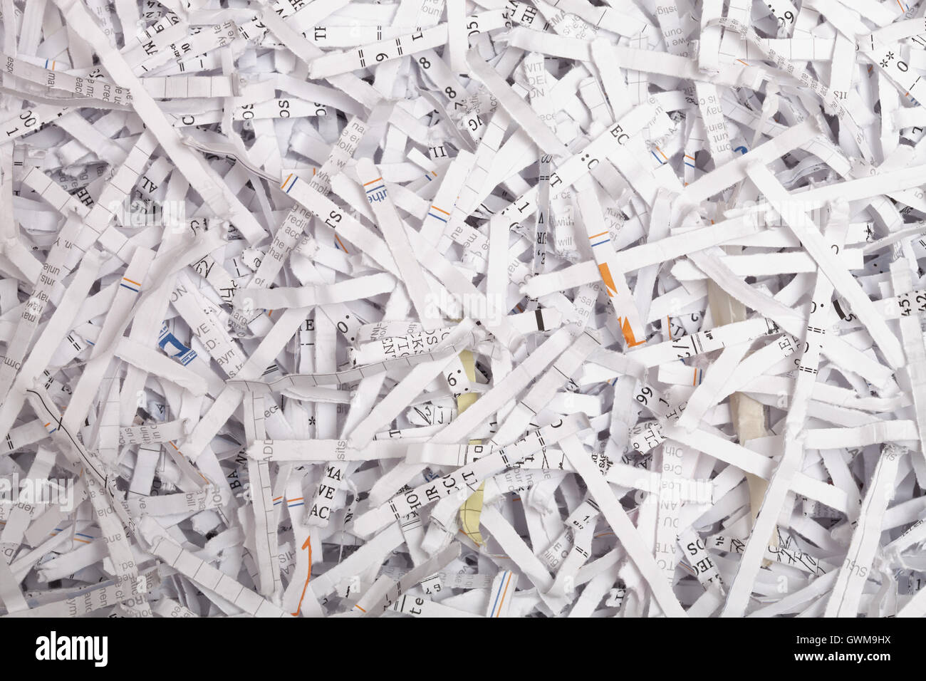 Shredded paper hi-res stock photography and images - Alamy