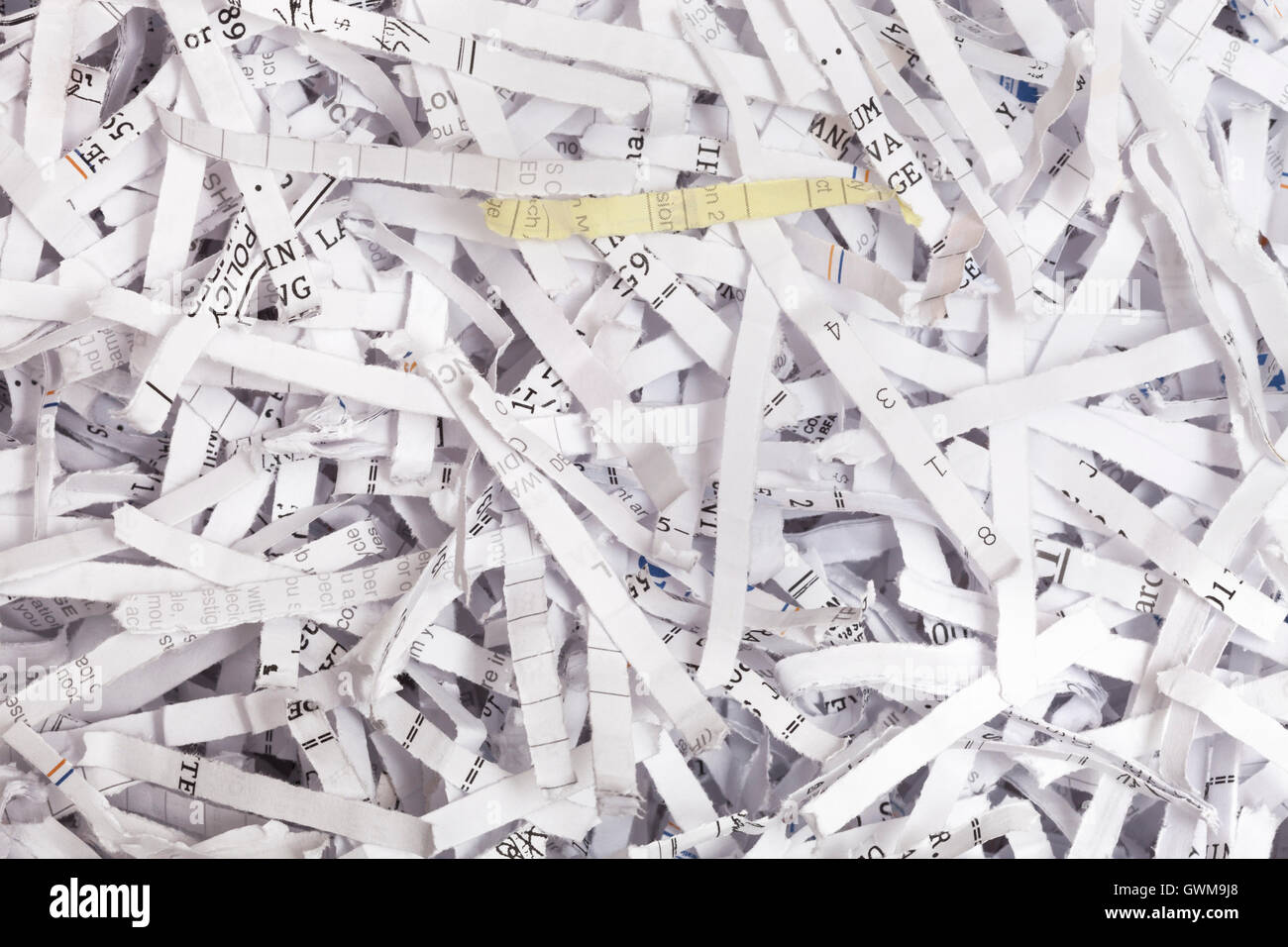 Shredded paper documents hi-res stock photography and images - Alamy