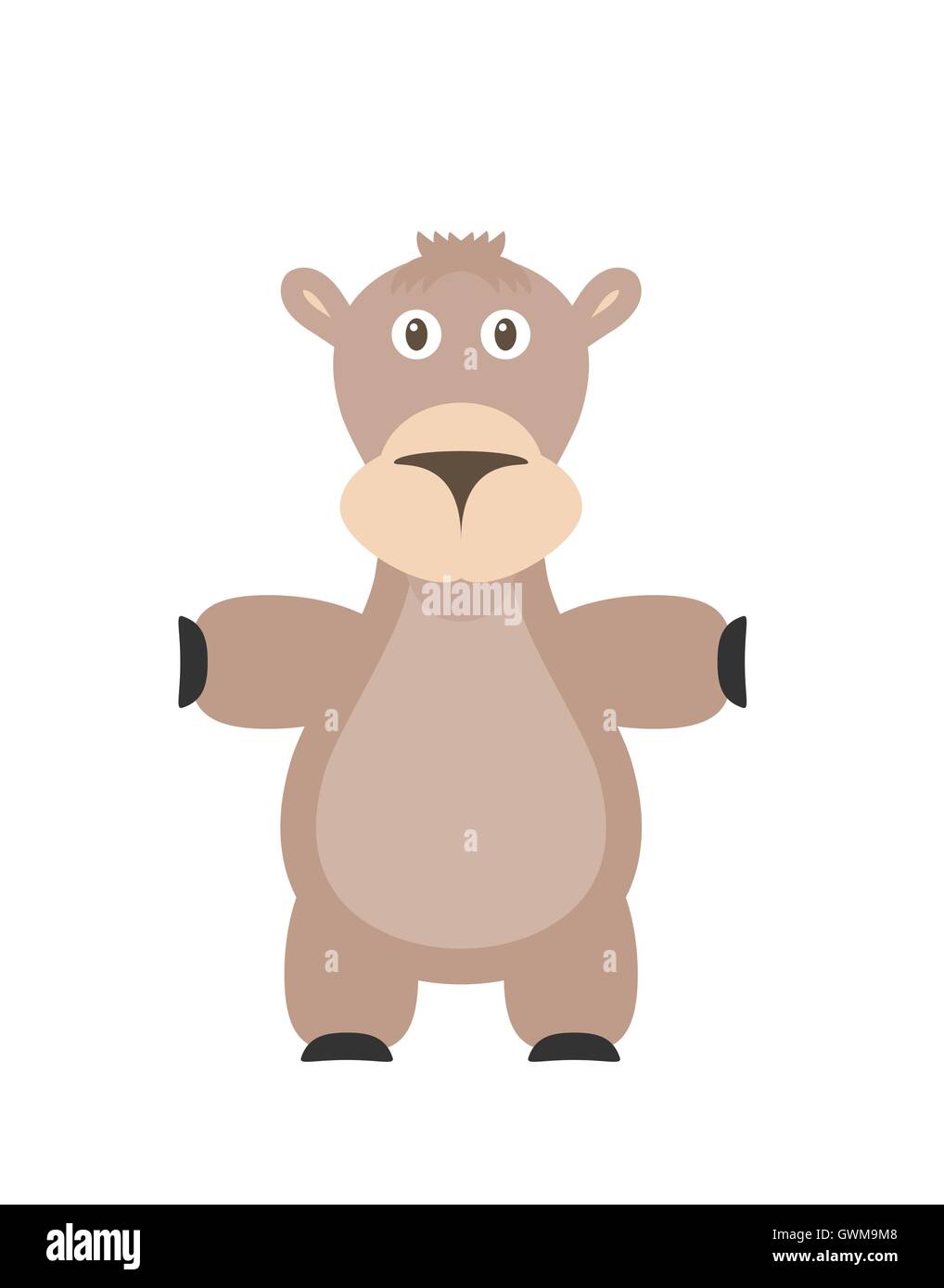 Flat vector camel Stock Vector Images - Alamy