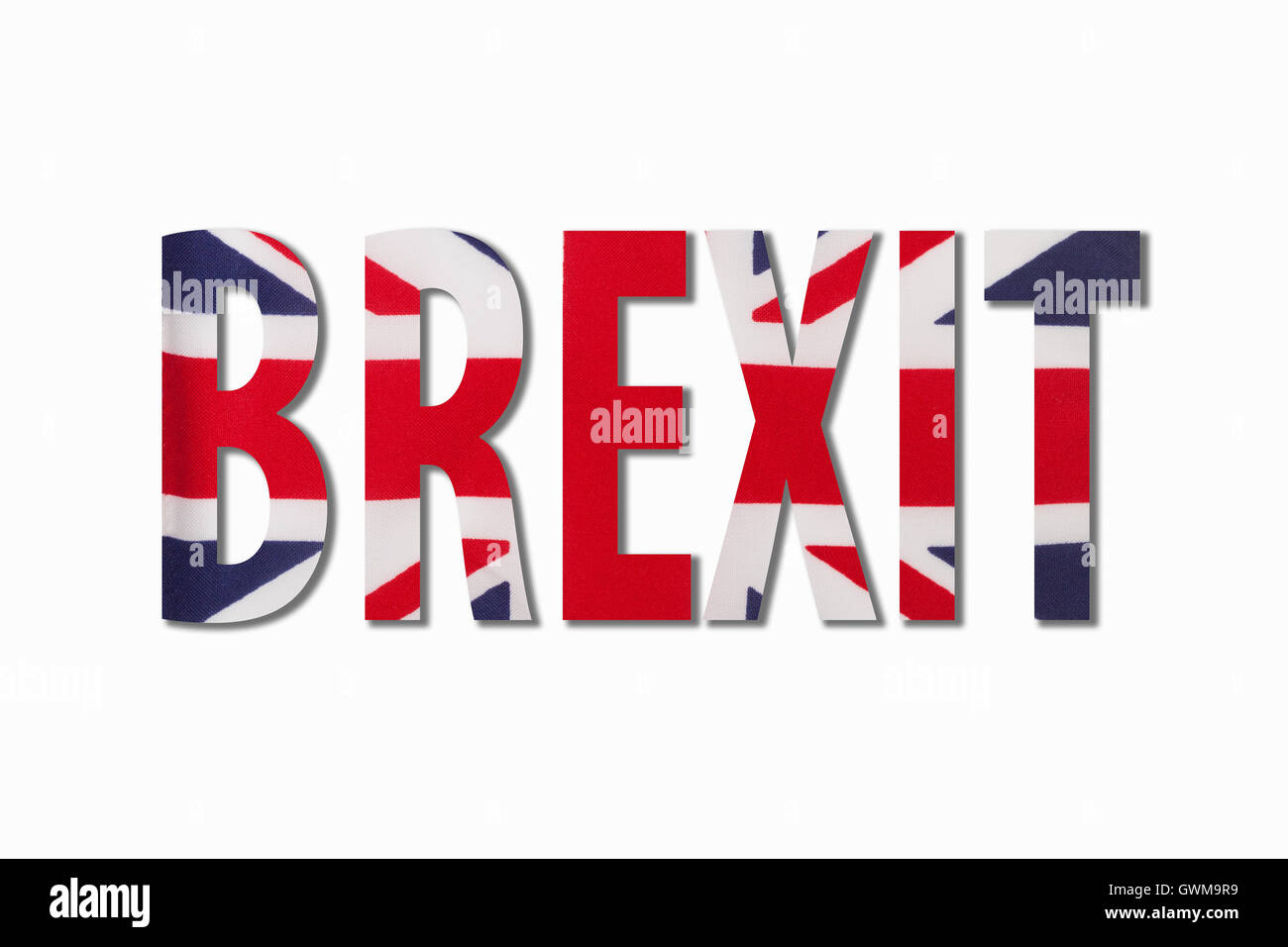 Eu flag and union jack Cut Out Stock Images & Pictures - Alamy