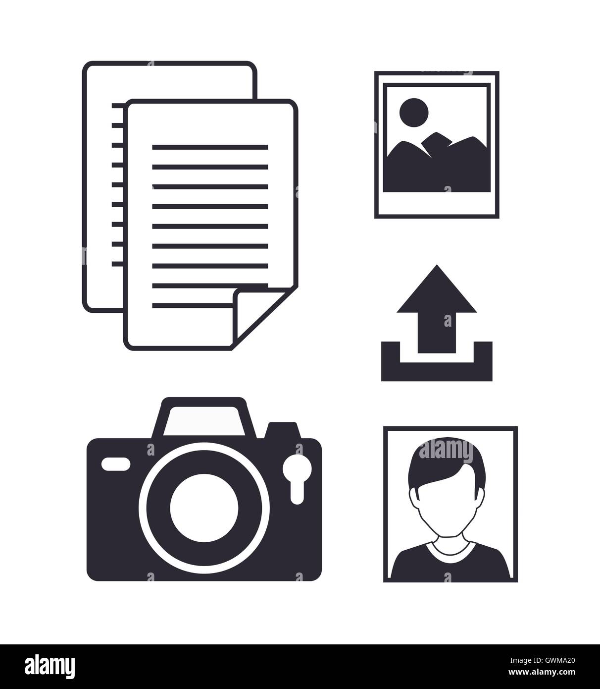 set upload process design isolated Stock Vector Image & Art - Alamy set upload process design isolated Stock Vector Image & Art - Alamy