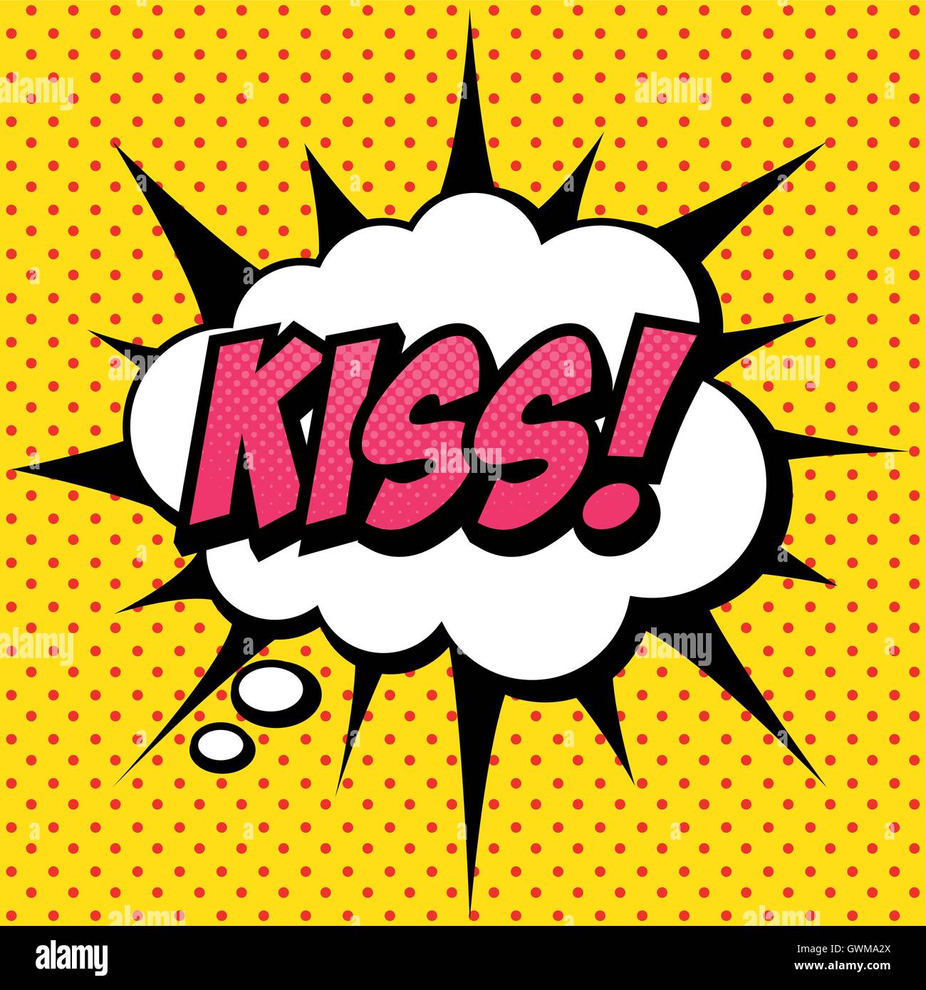 cartoon comic text pop art explosion Stock Vector Image & Art - Alamy