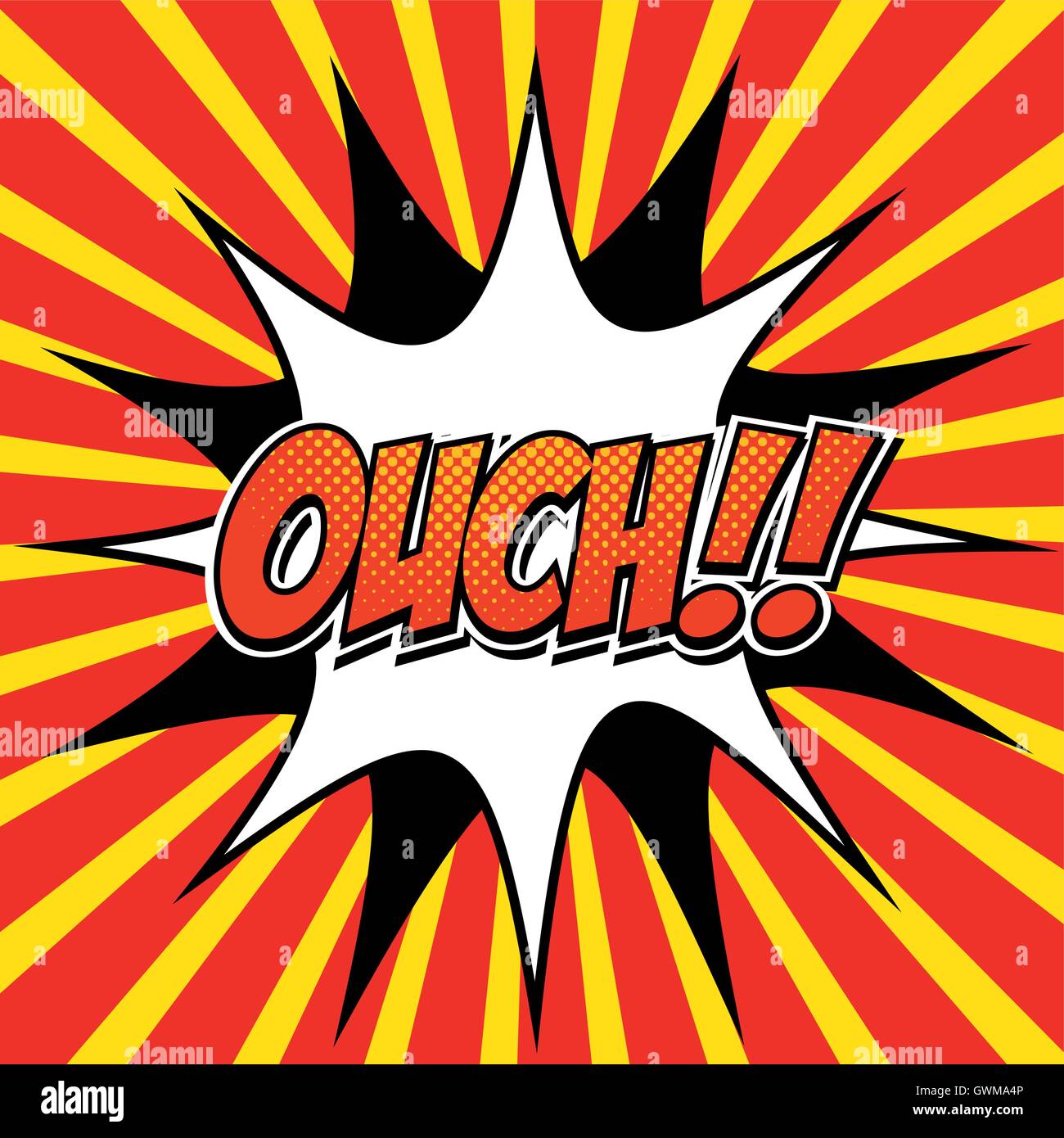 cartoon comic text pop art explosion Stock Vector Image & Art - Alamy