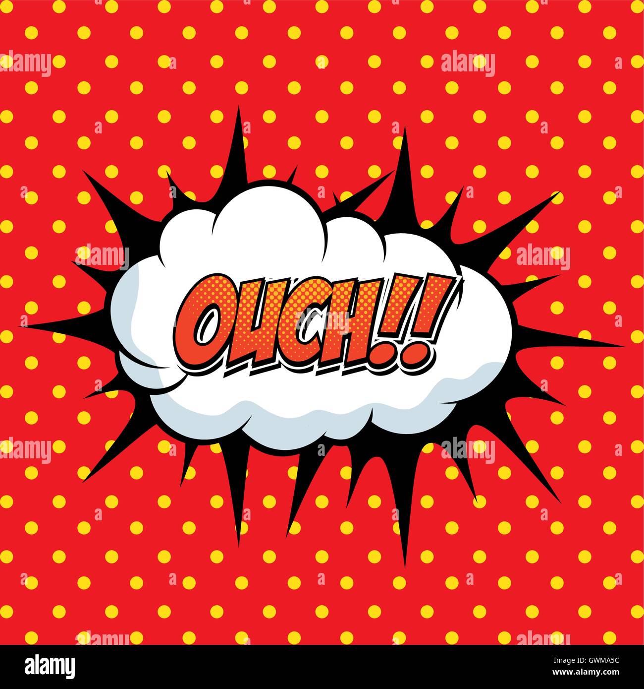 cartoon comic text pop art explosion Stock Vector Image & Art - Alamy