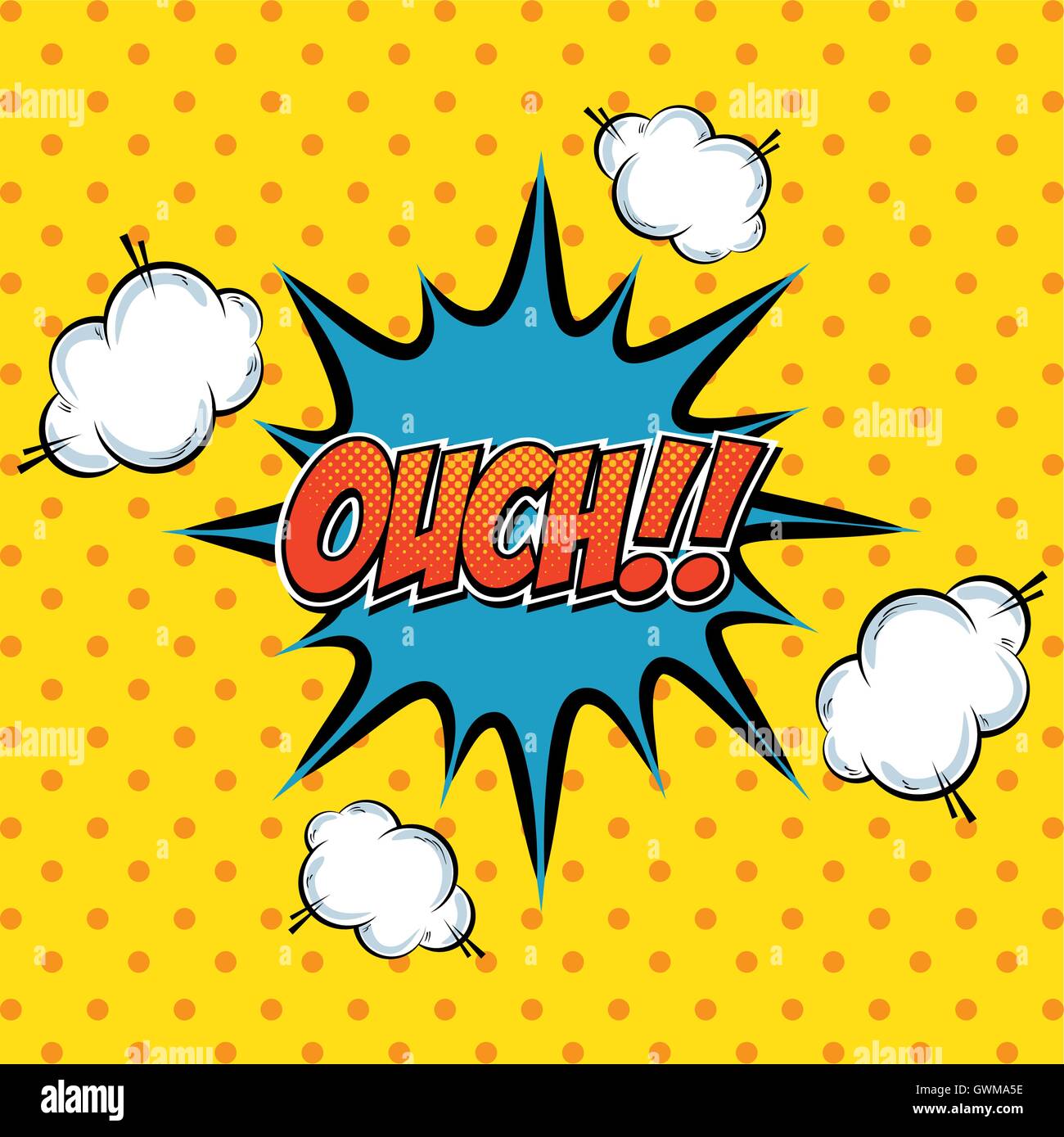 cartoon comic text pop art explosion Stock Vector Image & Art - Alamy