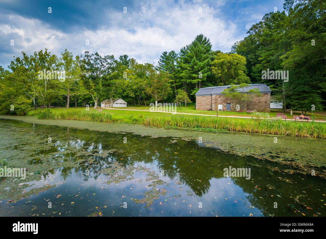 Chesapeake and ohio canal national historic park hi-res stock ...