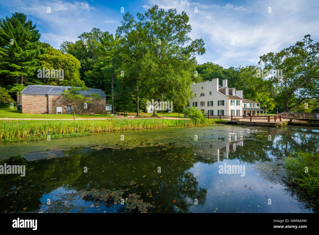 Chesapeake and ohio canal national historic park hi-res stock ...