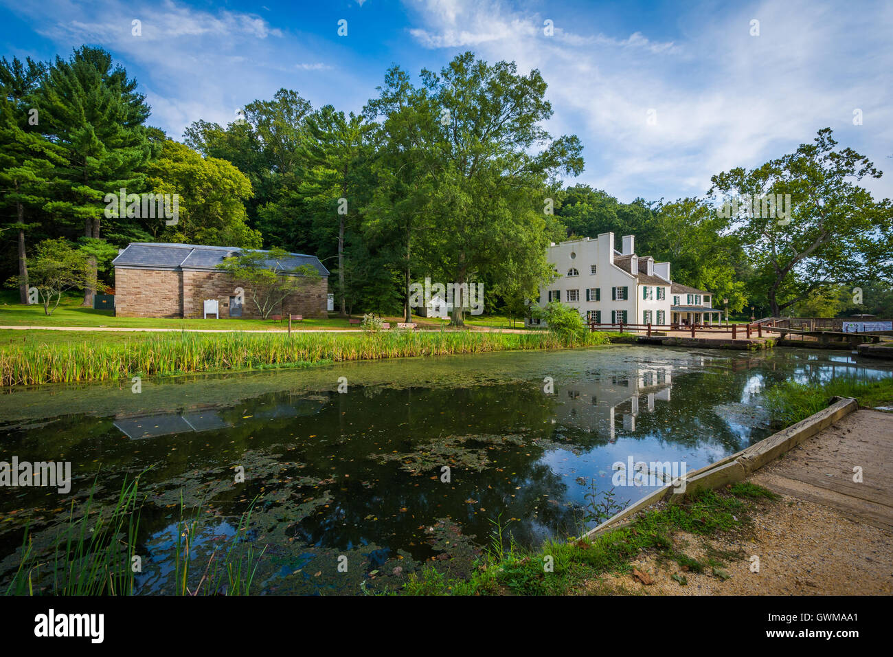 The C & O Canal, at Chesapeake & Ohio Canal National Historical Park ...
