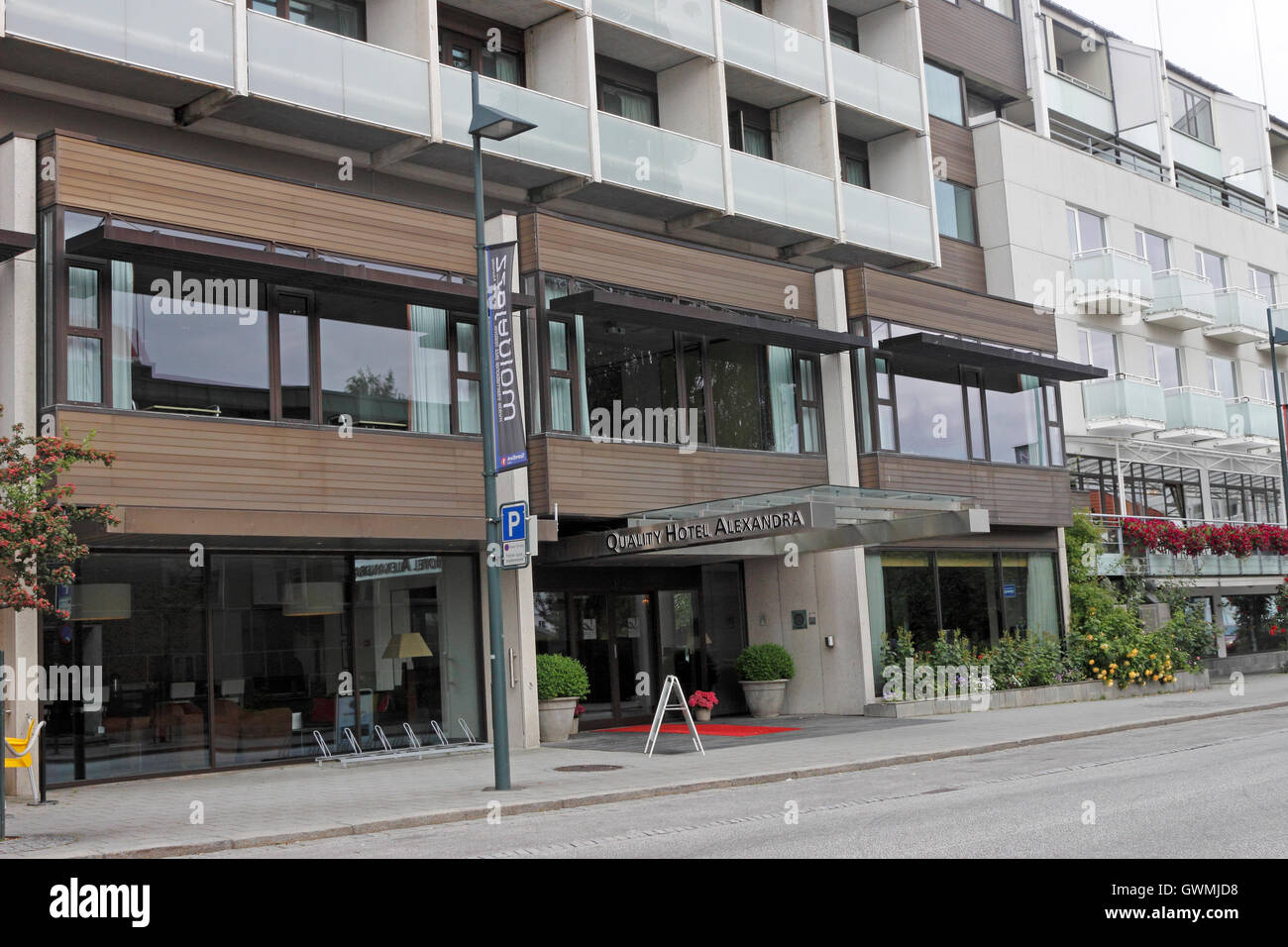 Quality Hotel Alexandra Molde, Norway Stock Photo - Alamy