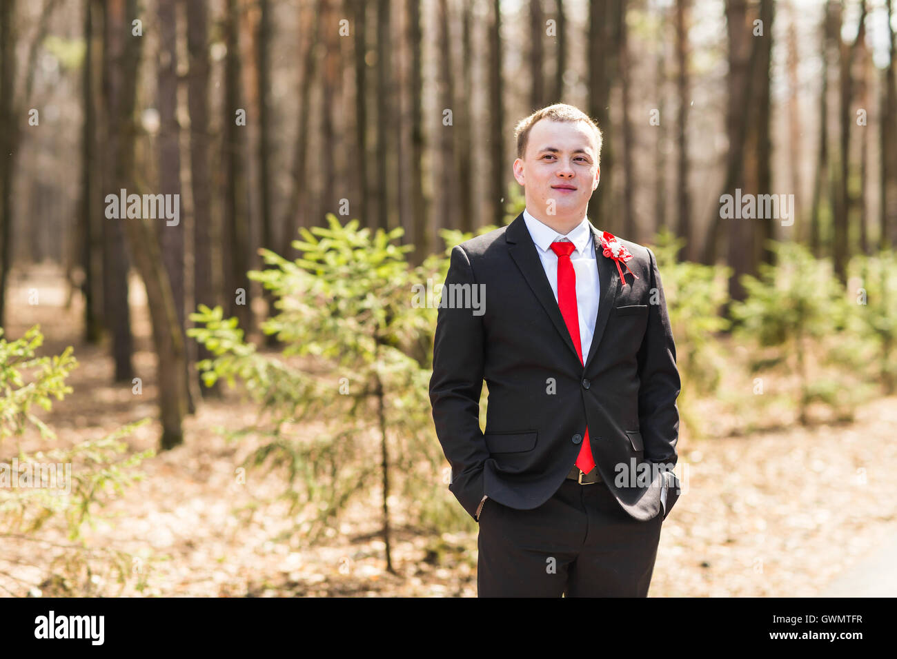 Respectable young man Stock Photo - Alamy