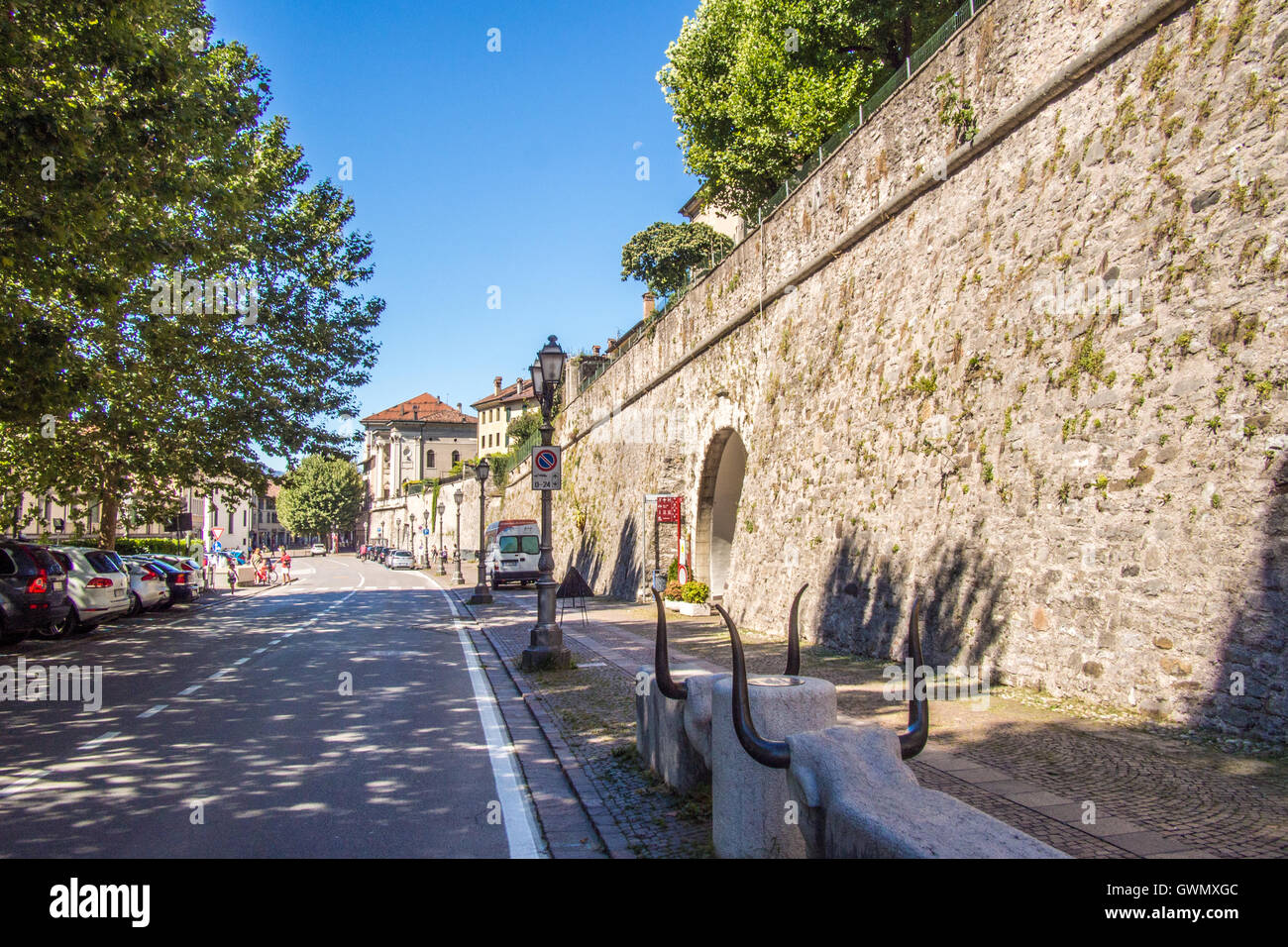 Feltre, a town in the Dolomiti Bellunesi National Park, Belluno ...