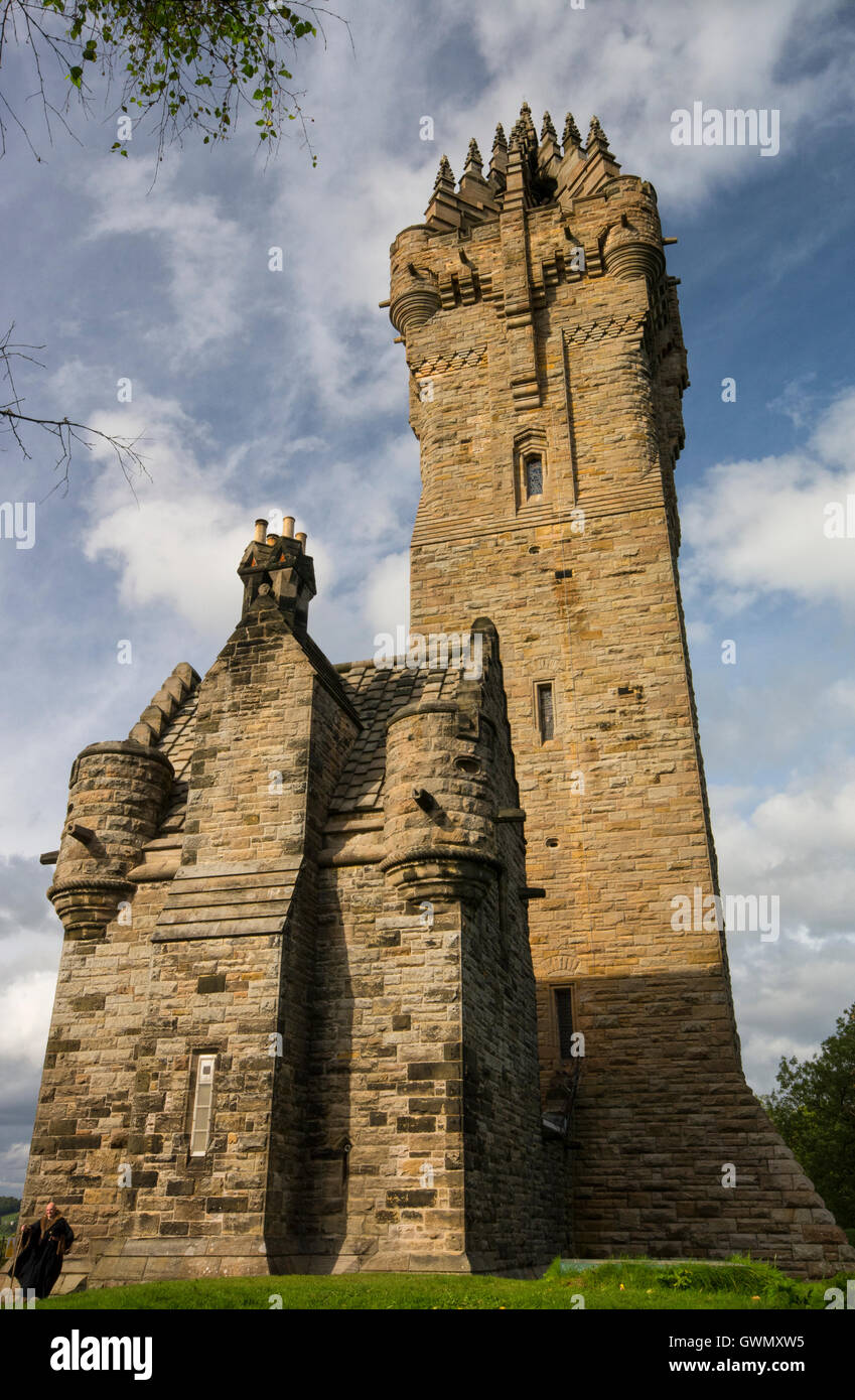 The National Wallace Monument Stock Photo - Alamy