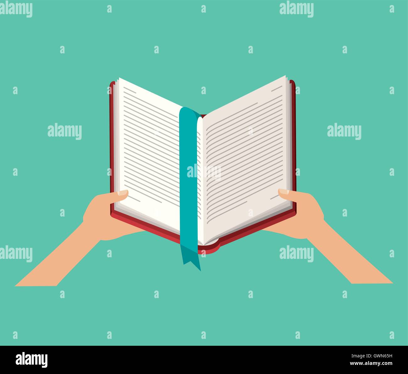 Book literature for reading design Stock Vector Image & Art - Alamy