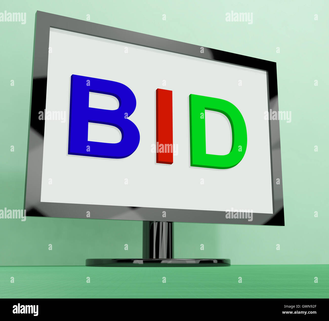 Internet bidding hi-res stock photography and images - Alamy