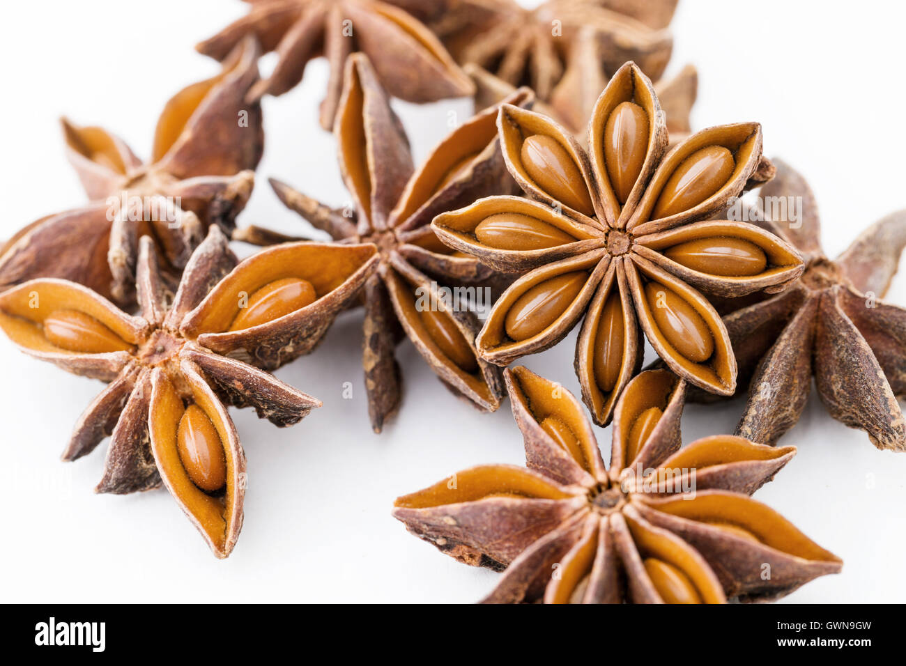 Chinese aniseed close up Stock Photo - Alamy
