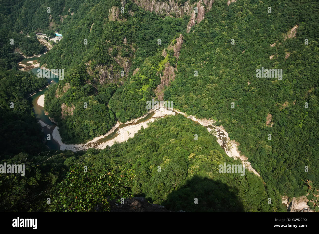 China Wenzhou landscape - NanXiJiang river scenic Stock Photo - Alamy