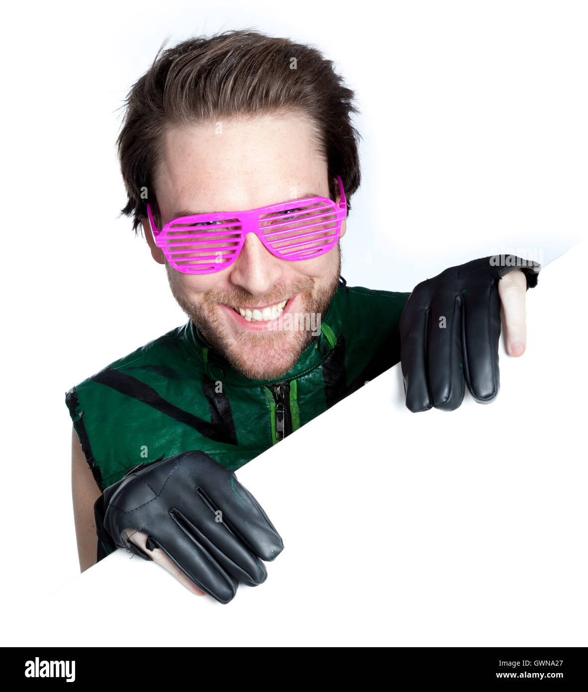 Attractive caucasian man shot in studio Stock Photo - Alamy