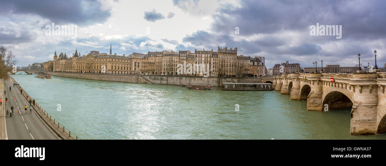 France paris view pont neuf hi-res stock photography and images - Alamy