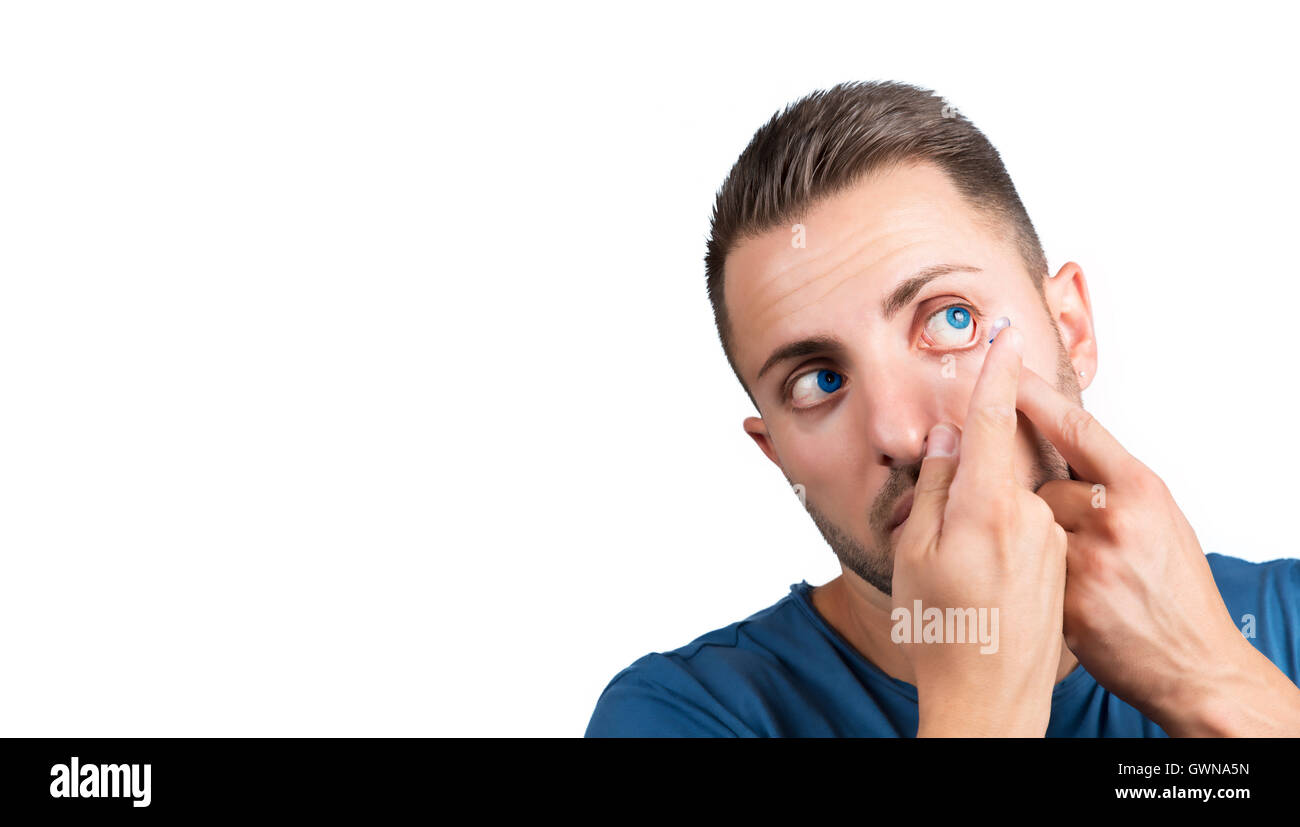 Male lenses hi-res stock photography and images - Alamy