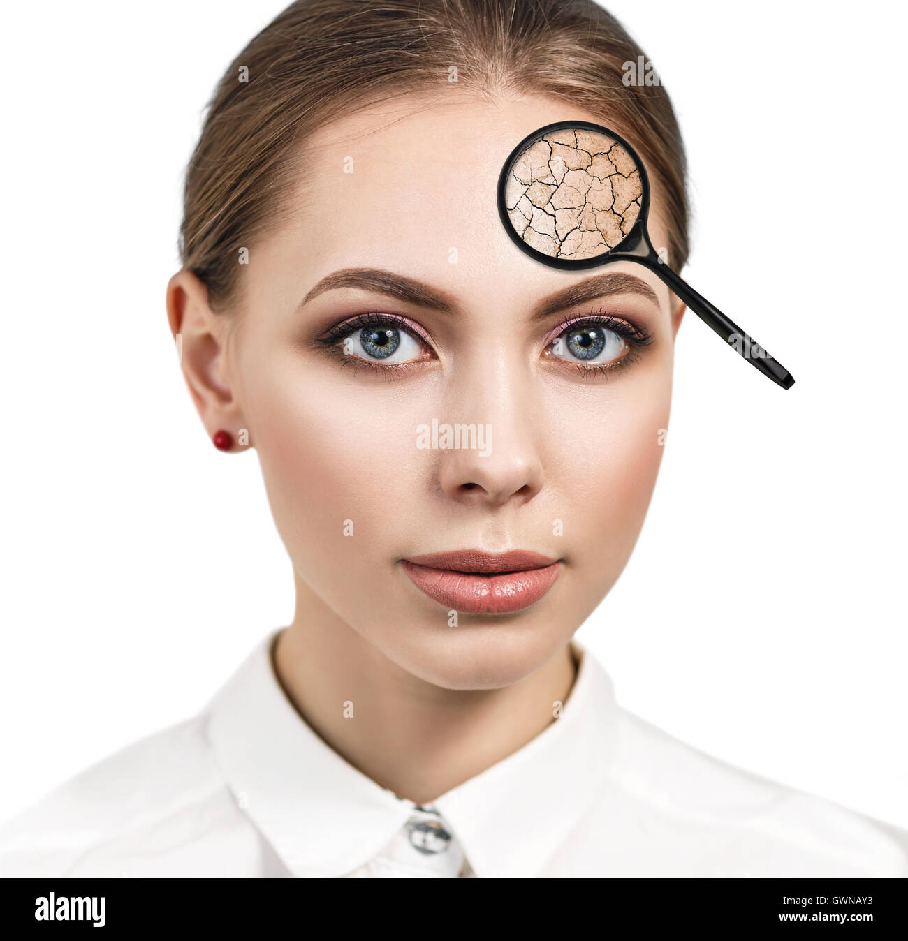 Skin cracks woman hi-res stock photography and images - Alamy