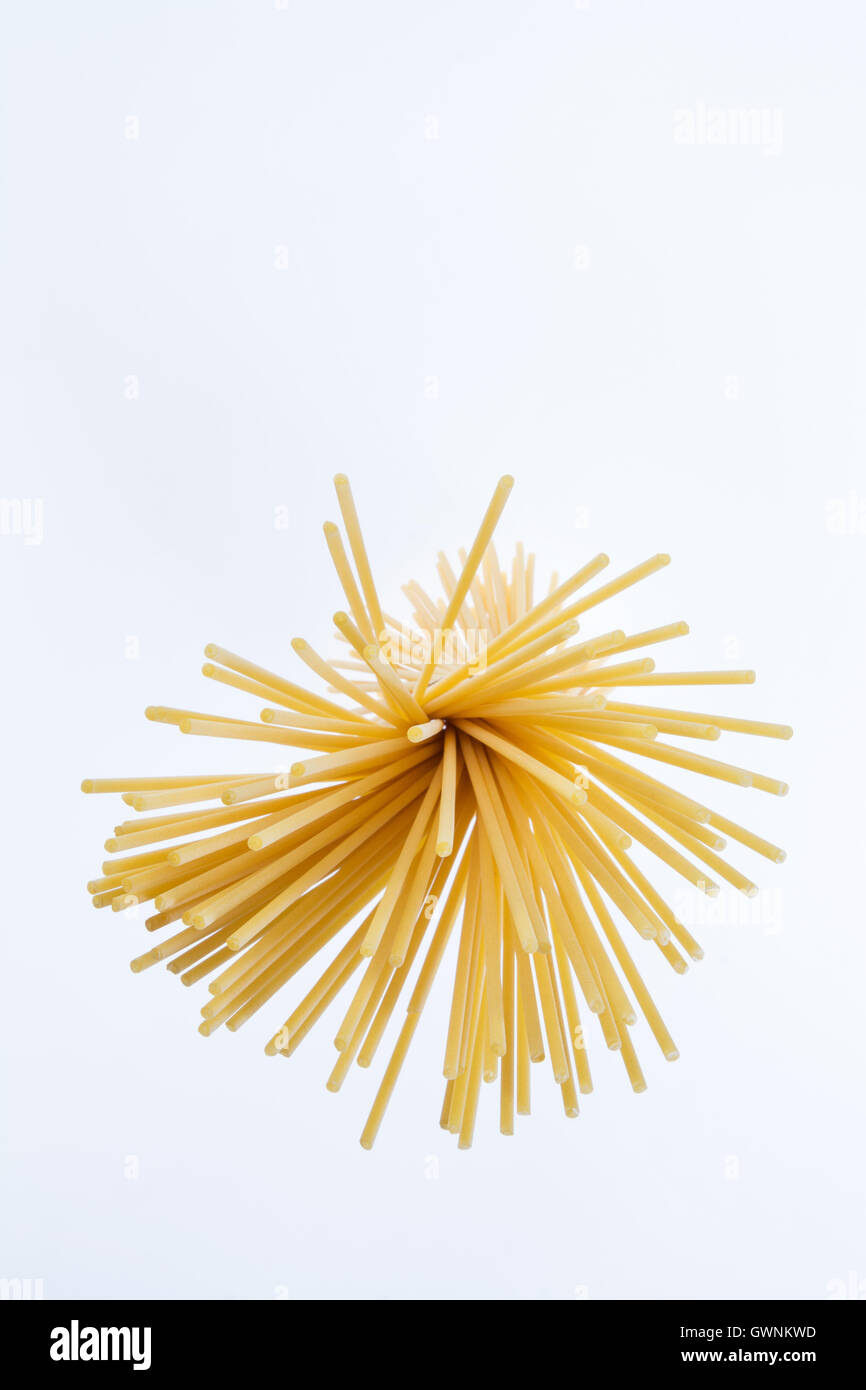raw pasta spaghetti, italian cuisine Stock Photo - Alamy