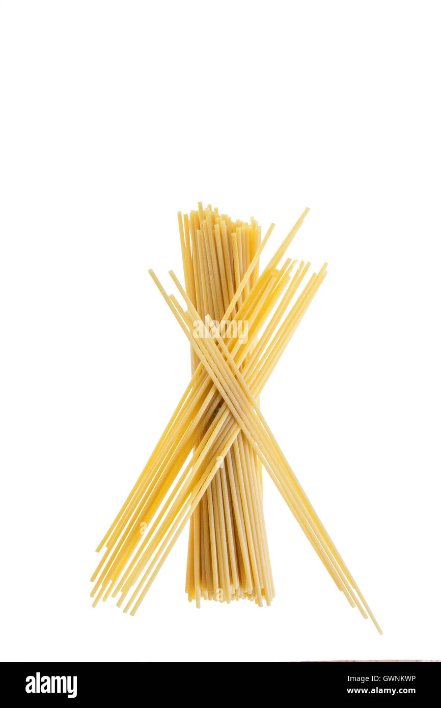 Dry uncooked bucatini pasta hi-res stock photography and images - Alamy