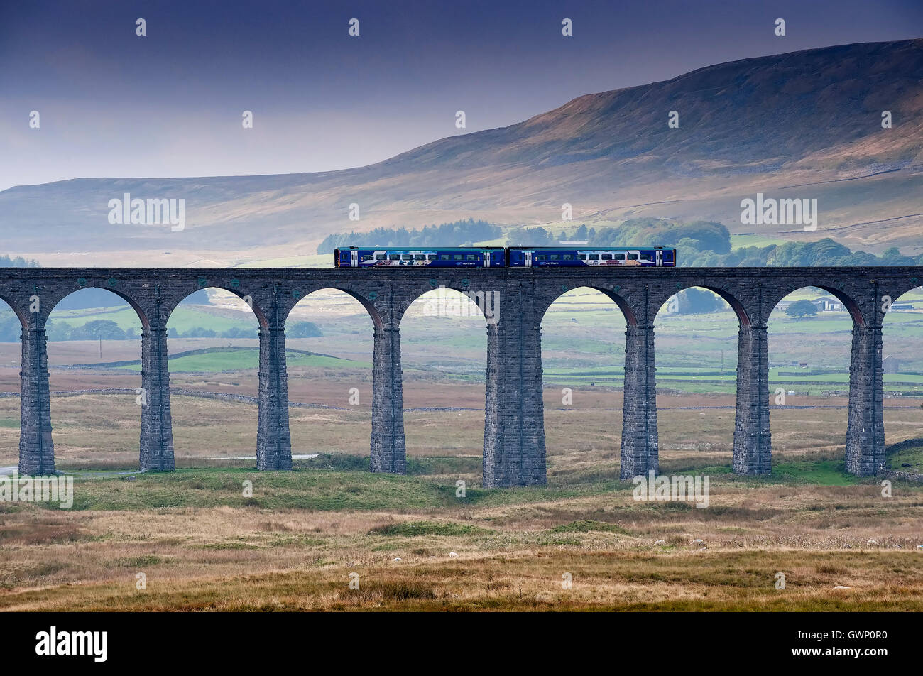 Ribblehead viaduct from whernside hi-res stock photography and images ...