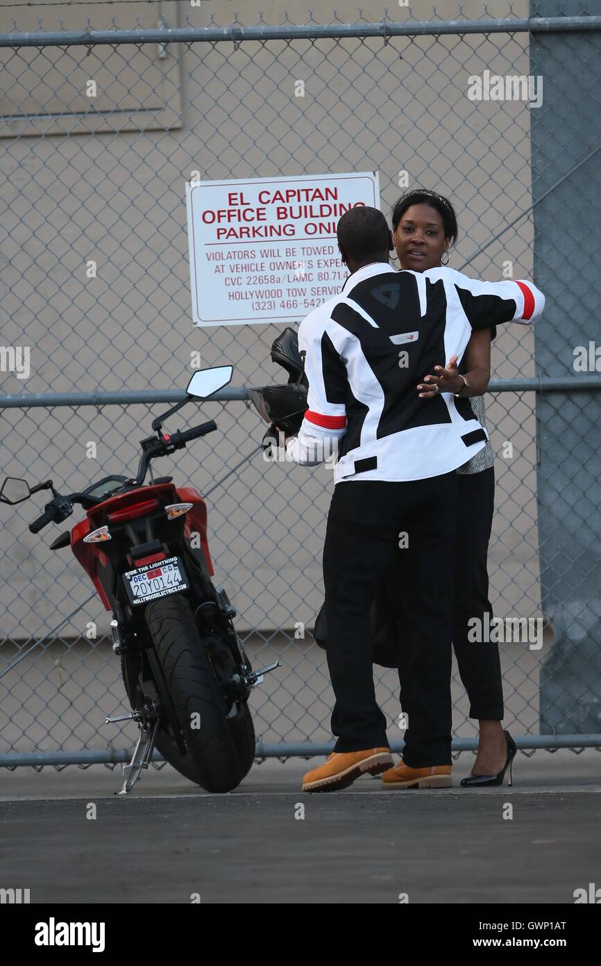 Don Cheadle seen at the ABC studios for Jimmy Kimmel Live! Featuring ...