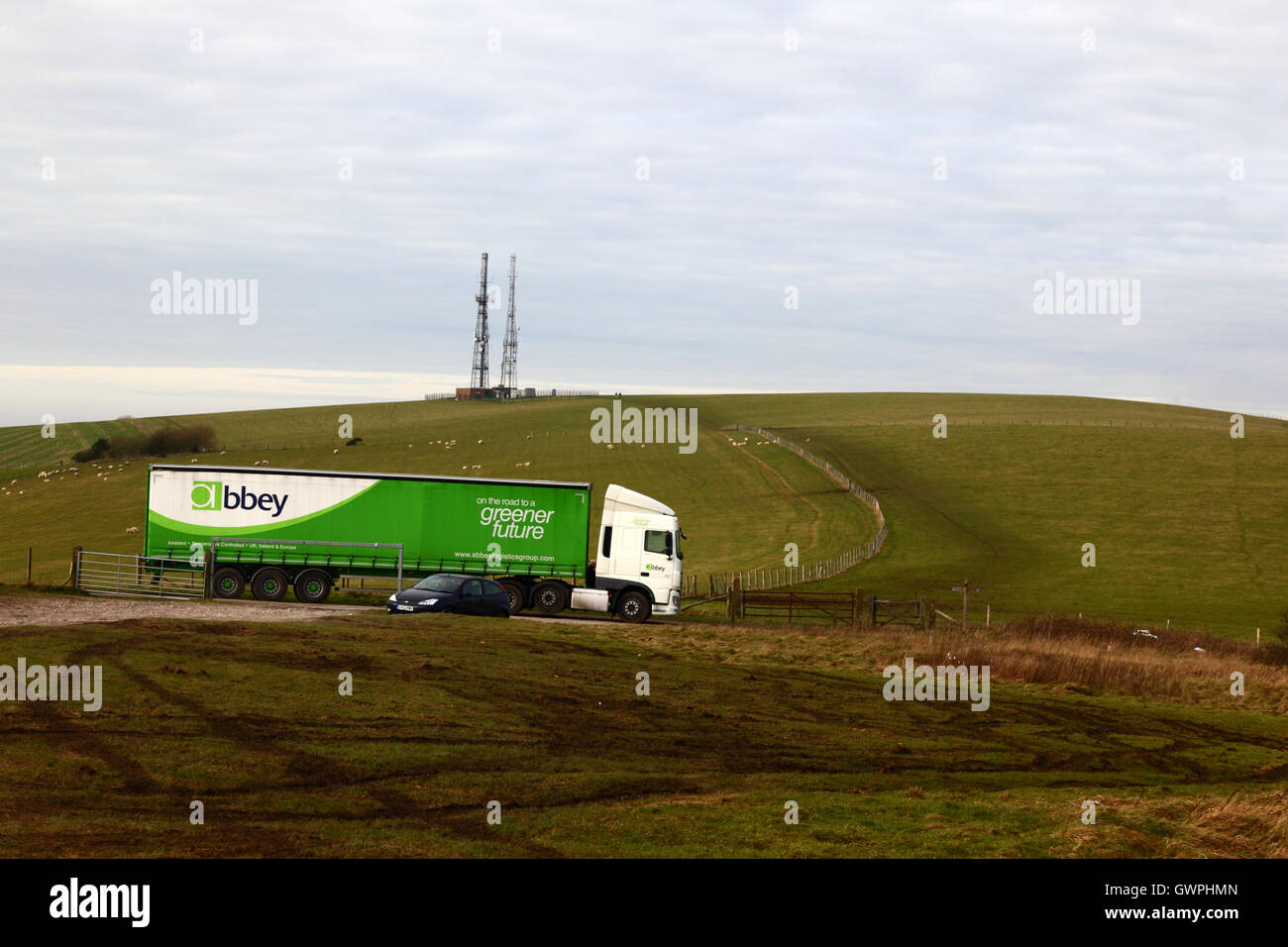 Articulated goods vehicle High Resolution Stock Photography and Images ...