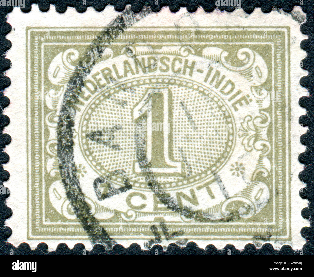 NETHERLANDS - CIRCA 1902: A stamp printed in the Netherlands (Dutch ...