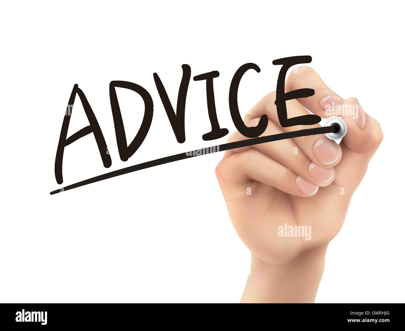 Expert advice consulting Stock Vector Images - Alamy