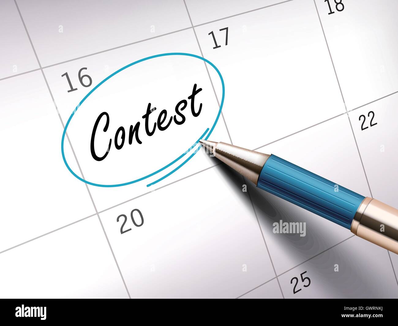 Prize Pen Stock Vector Images - Alamy